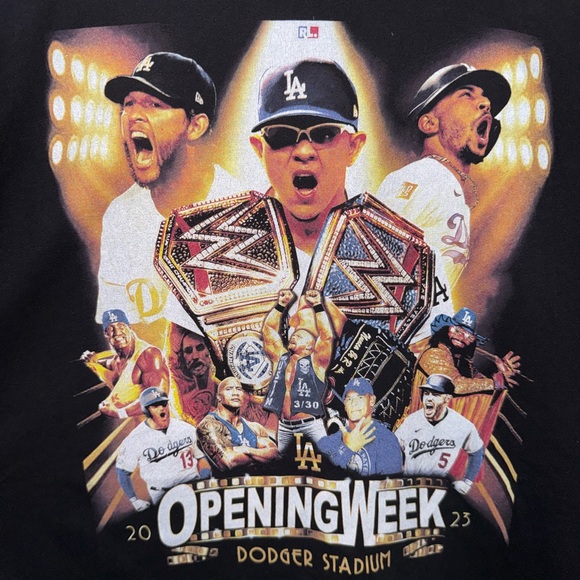 Next Level Apparel | Shirts | Rare Dodgerswwe 223 Collaboration Opening ...